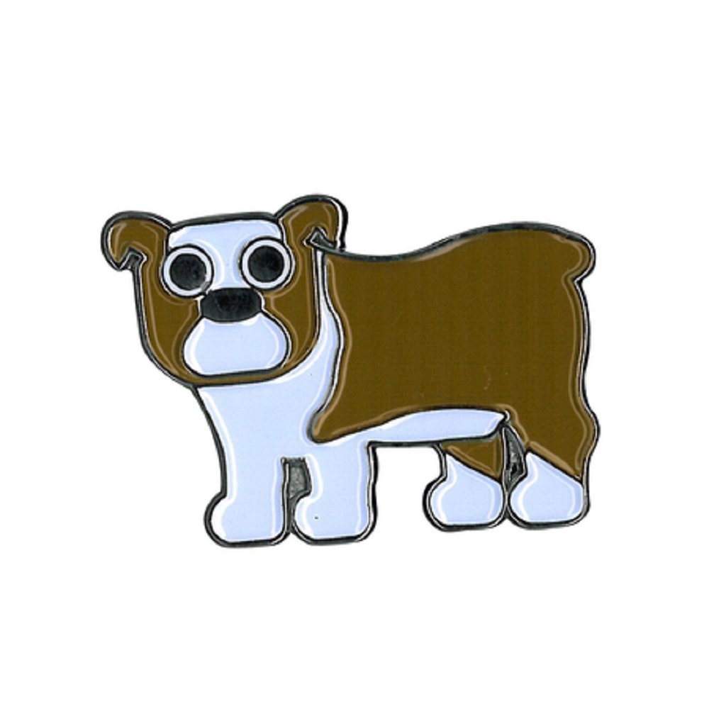 Original Famous Pins & Lapels - Bulldog Enamel Pin - Novelty Funny ...