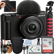 Sony ZV-1F Vlogging Camera (Black) - ZV1F/B - Walmart.com