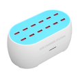 BIMZUC 120W 12 Port USB Charging Station Portable Heat Resistant USB ...