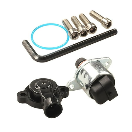 Manifold Throttle Sensor Kit Aluminum Alloy Throttle Position Sensor ...