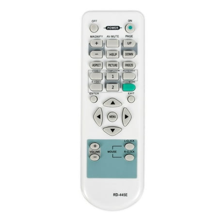 RD-445E Projector Remote Control for NEC LT25, LT30, LT35, NP300, NP305 ...