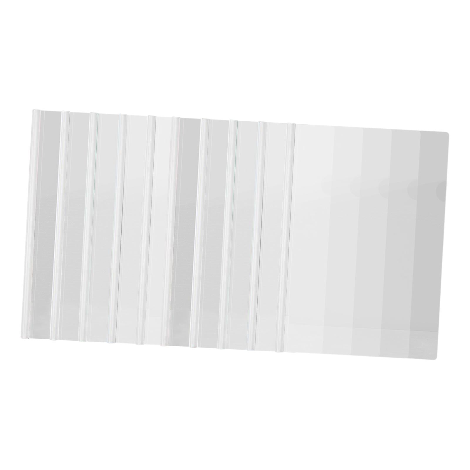 10x Clear Report Covers Files Clip Documents Classification Letter Size ...