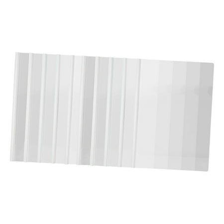 10 Report Covers with Sliding Bars, Clear Paper Protector Sleeves ...
