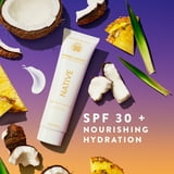 Native Mineral Sunscreen Lotion SPF 30 with Coconut and Pineapple ...