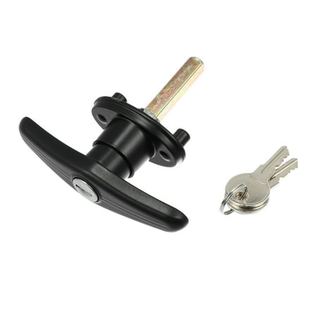 Unique Bargains 1Set Pickup Truck Cap Shell Locking T-Handle with 2 ...