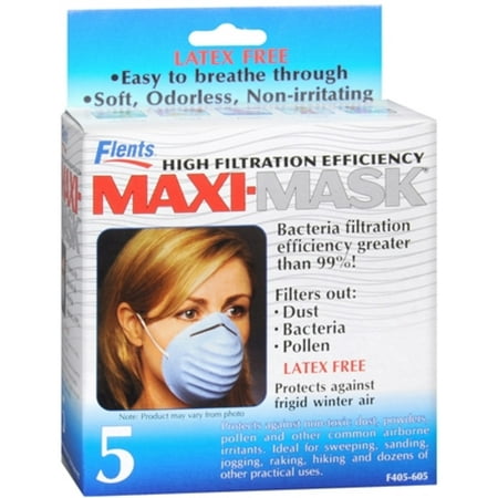 Flents Maxi-Mask Surgical Grade Latex Free Masks, 5 Count – BrickSeek