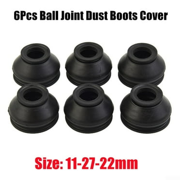 Universal Rubber Ball Joint Rubber Dust Boot Covers Track Rod End Set ...