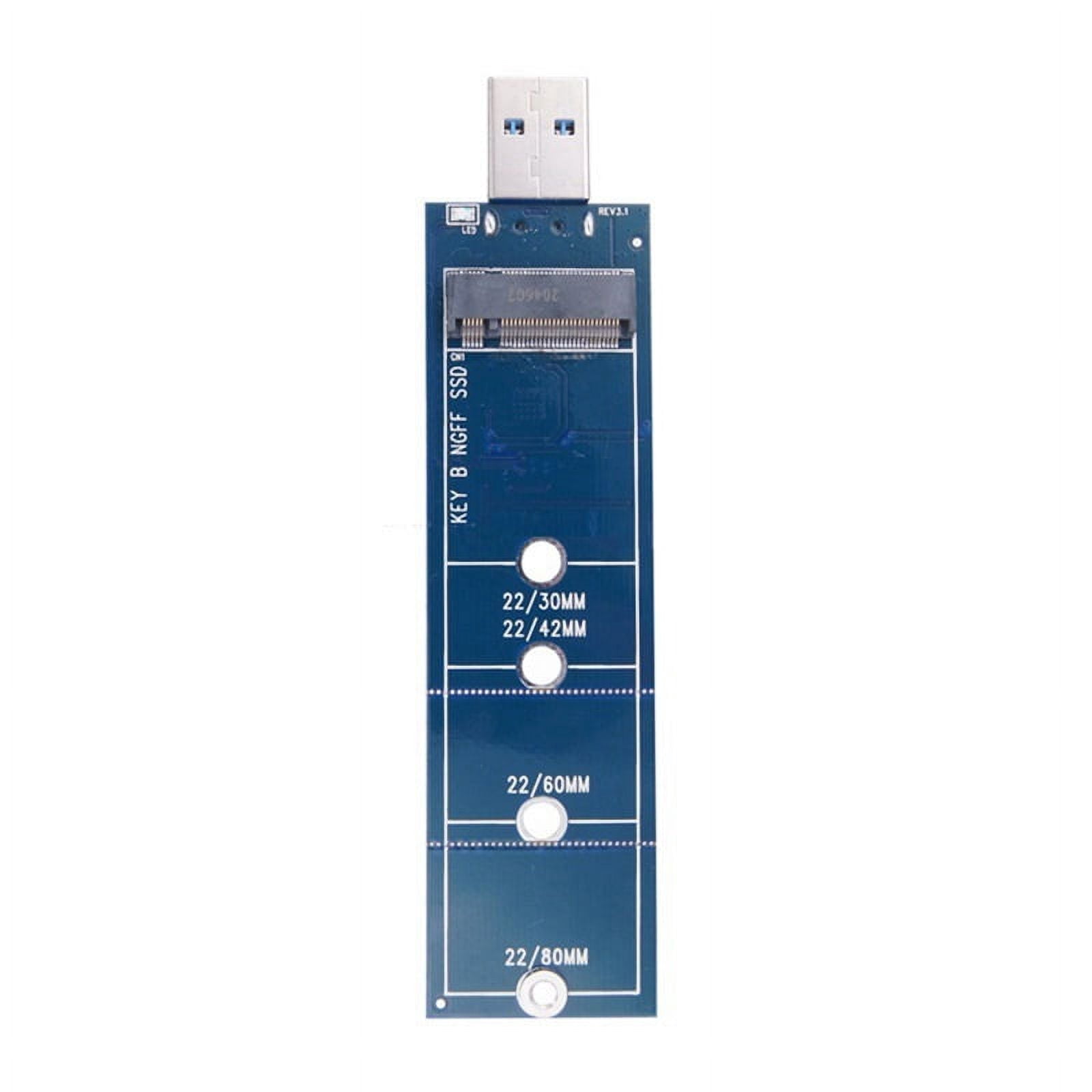 Adaptador SSD M2 a USB Adaptador M.2 a USB Clave B Adaptador SSD con ...