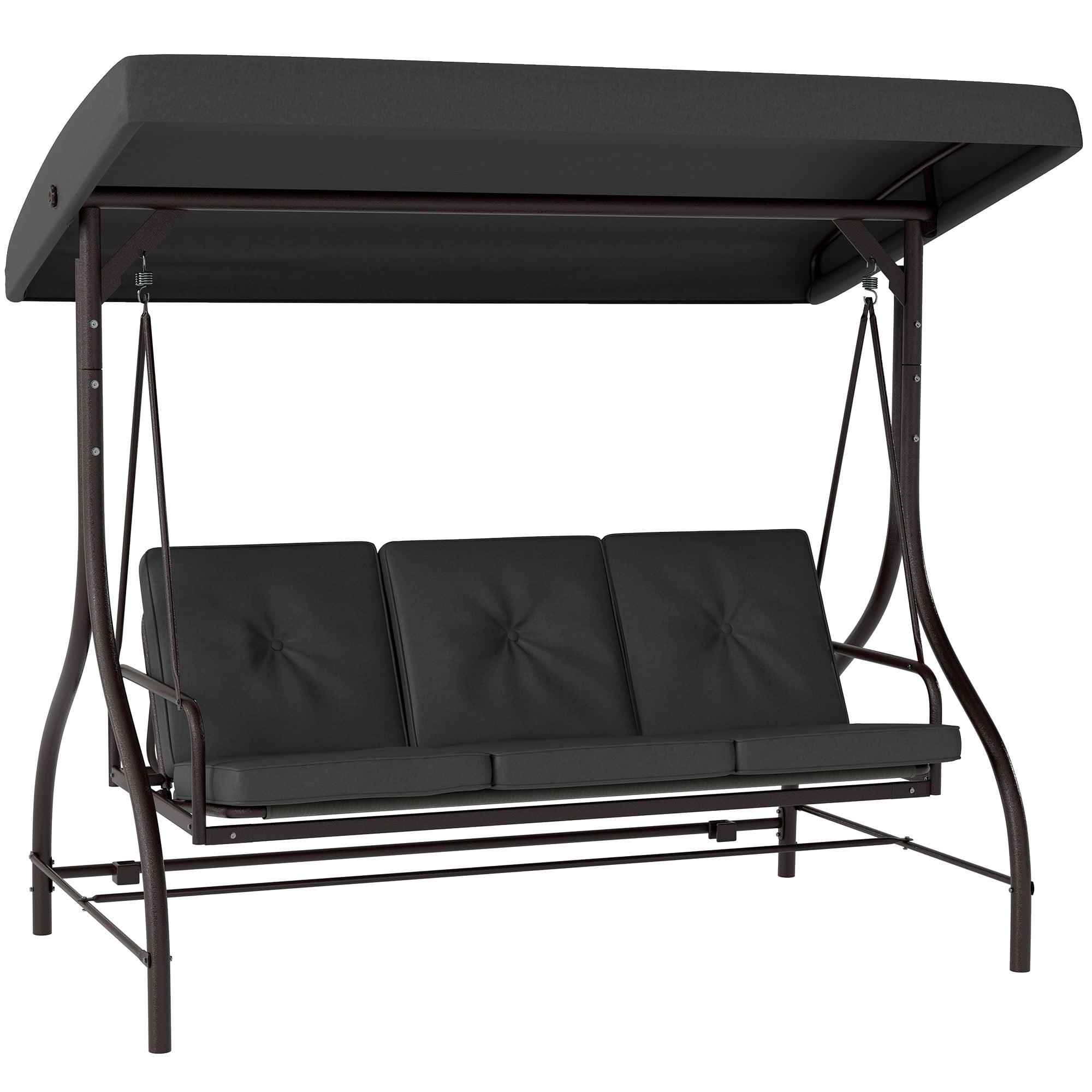 Click here for Outsunny 3 Seater Patio Swing Chair With Canopy Co... prices