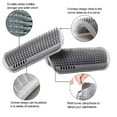 Cat Self Groomer Corner Brush, Wall Mounted Cat Grooming Brush with ...