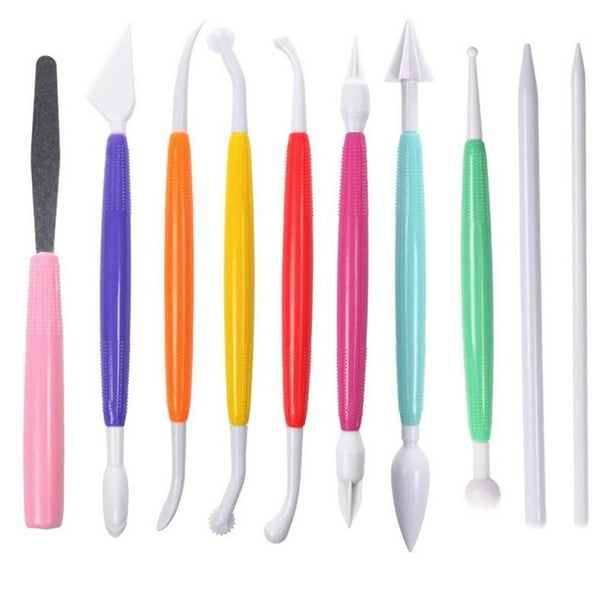 tssuouriy 10pcs/Lot Fondant Cake Pastry Carving 16 Patterns Flower ...