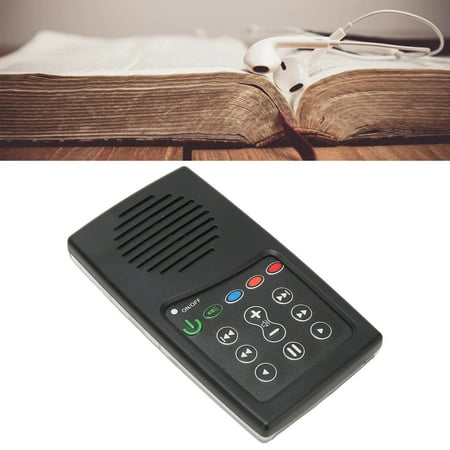 Bible Reader, Solar Charging Talking Bible For Seniors Kids And The ...