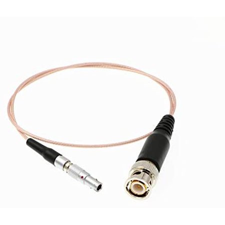 Uonecn Flexible and Thin Timecode Audio Cable 4 pin Male to BNC Plug ...