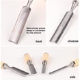 4PCS Semi-Circular Woodworking Chisel Set - Chrome Vanadium Steel ...