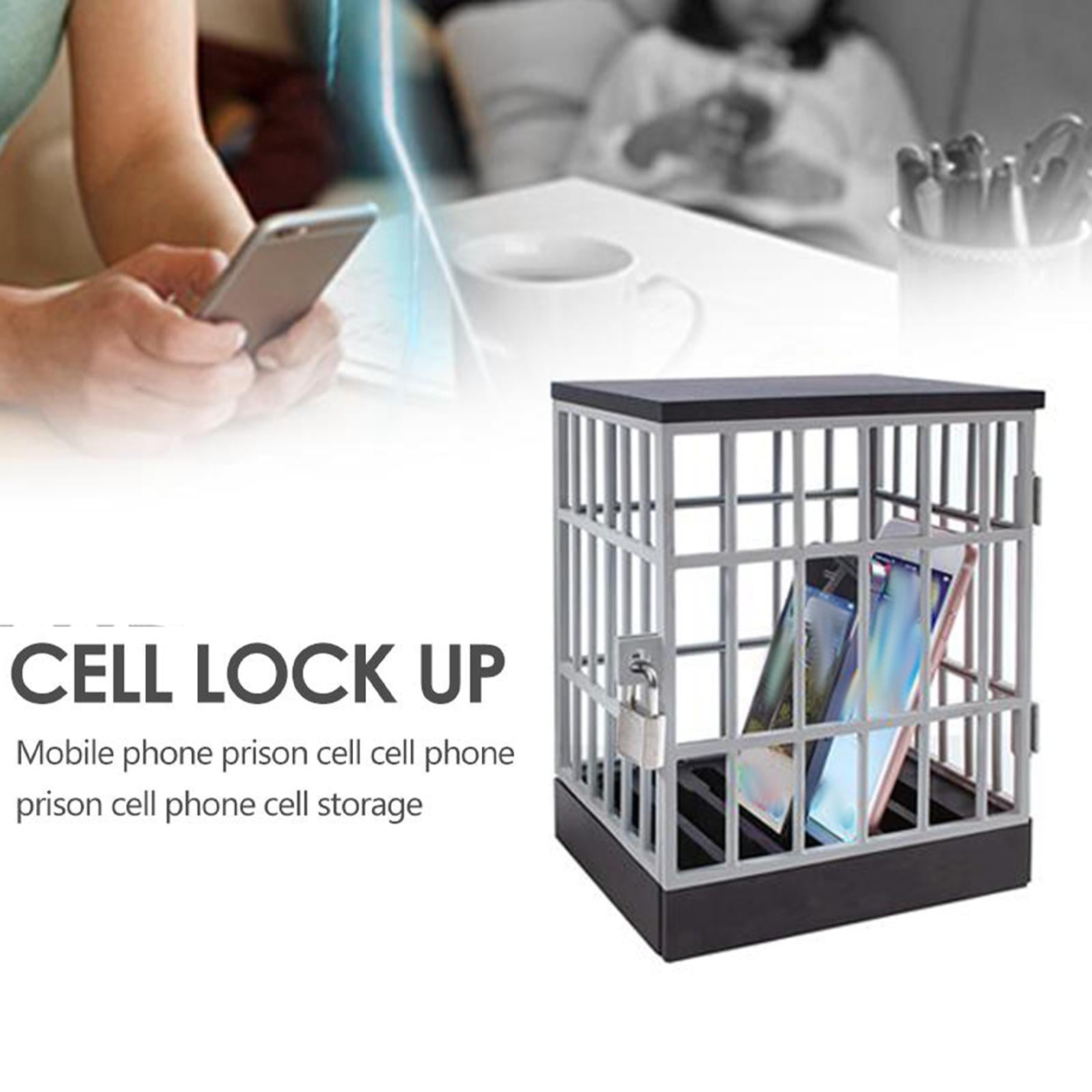 Phone Lock Box Jail Prison Fun for Kids Adults Mobile Phone Addiction ...
