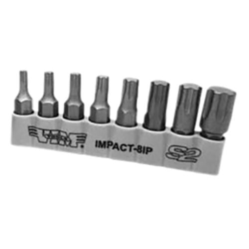 Vim Tools VIM-IMPACT-8IP 8 Piece Impact Torx Plus Bits - Walmart.com