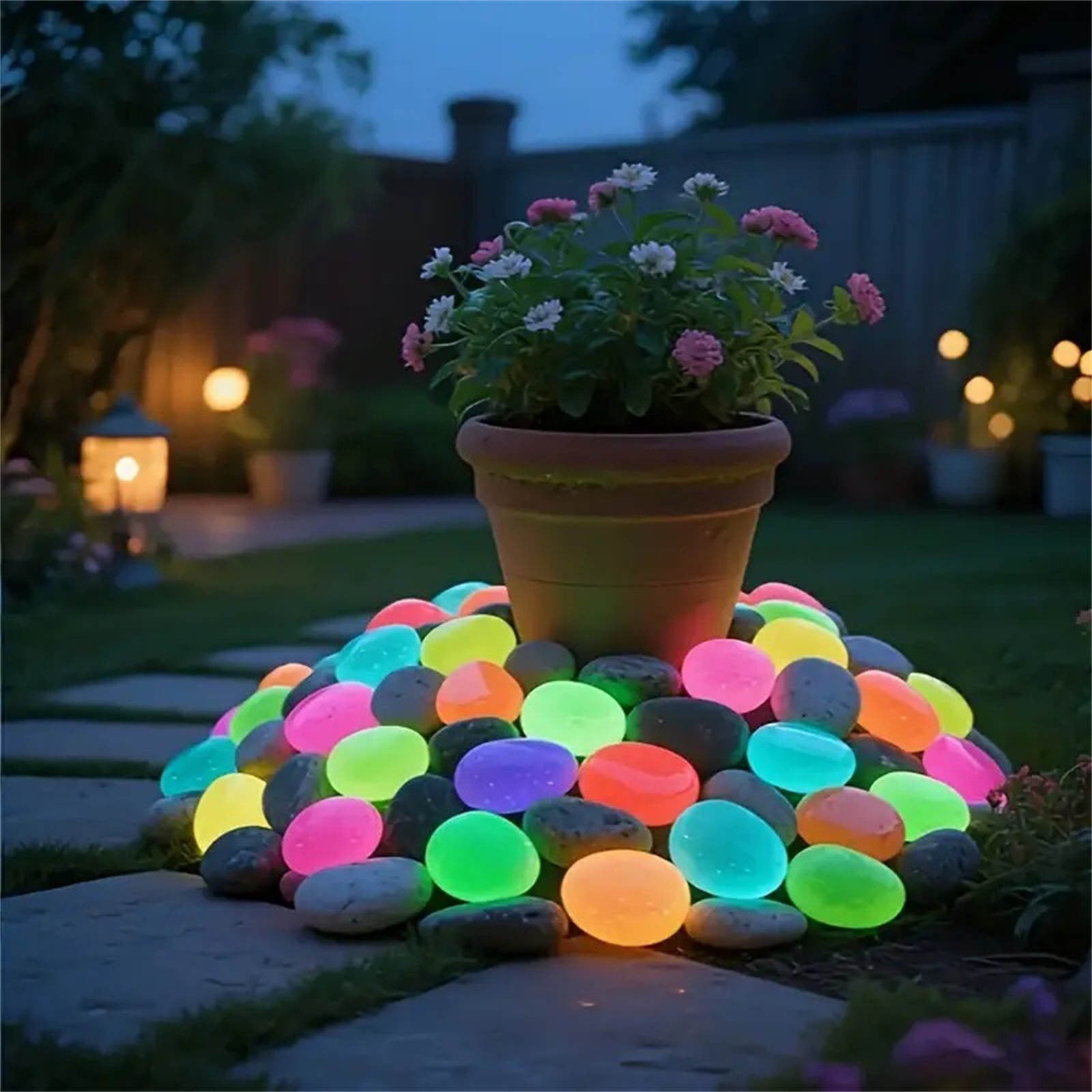 Click here for Glowing Pebbles For Garden  Gaqring 32 Extra Large... prices