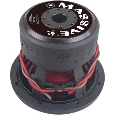 Nemesis Audio NA-8H V.3 D2 8" 1800W Peak Dual 2-Ohm Voice Coil DVC Car ...