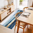 Area Rug 2x6ft Blue Ocean Waves Area Rugs for Kitchen Runner Rug ...