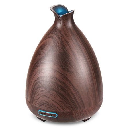 EAYY Essential Oil Diffuser, 150ml Wood Grain Ultrasonic Aromatherapy ...