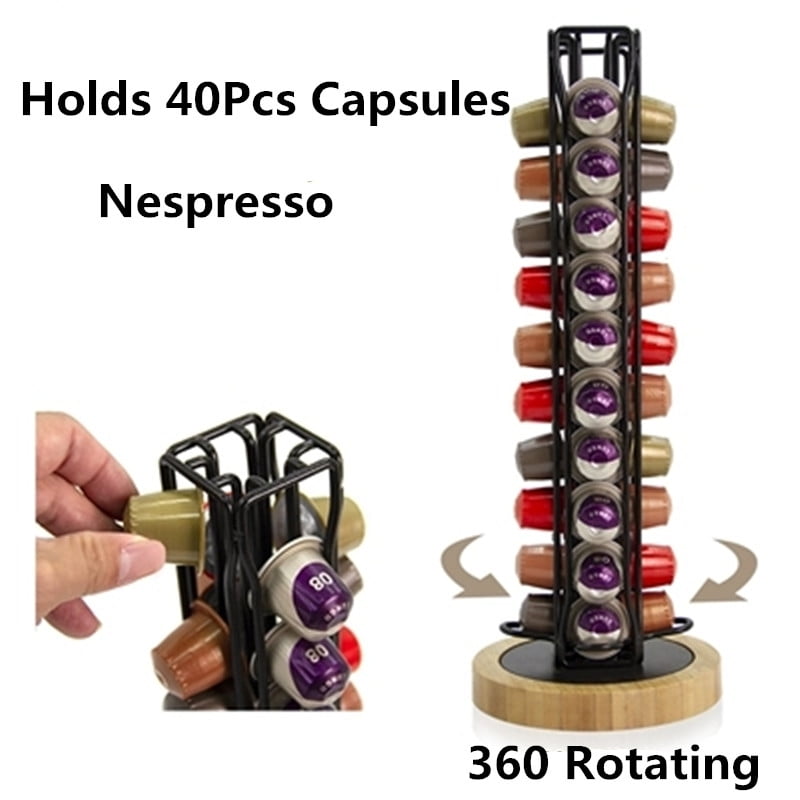Rotating 40 Cup Coffee Pod Holder - Capsule Stand Nepal | Ubuy