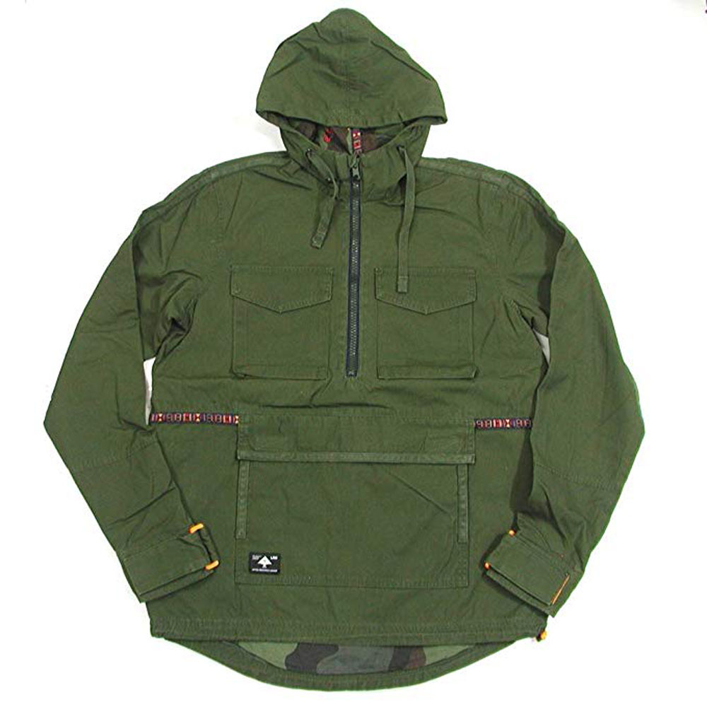 LRG Mens Full Metal Anrck Jacket Military Olive - Walmart.com