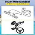 BENTISM Hydraulic Outboard Boat Steering Kit HK6400A-3 HC5345-3 HH5271-3 Helm Pump 300HP ...