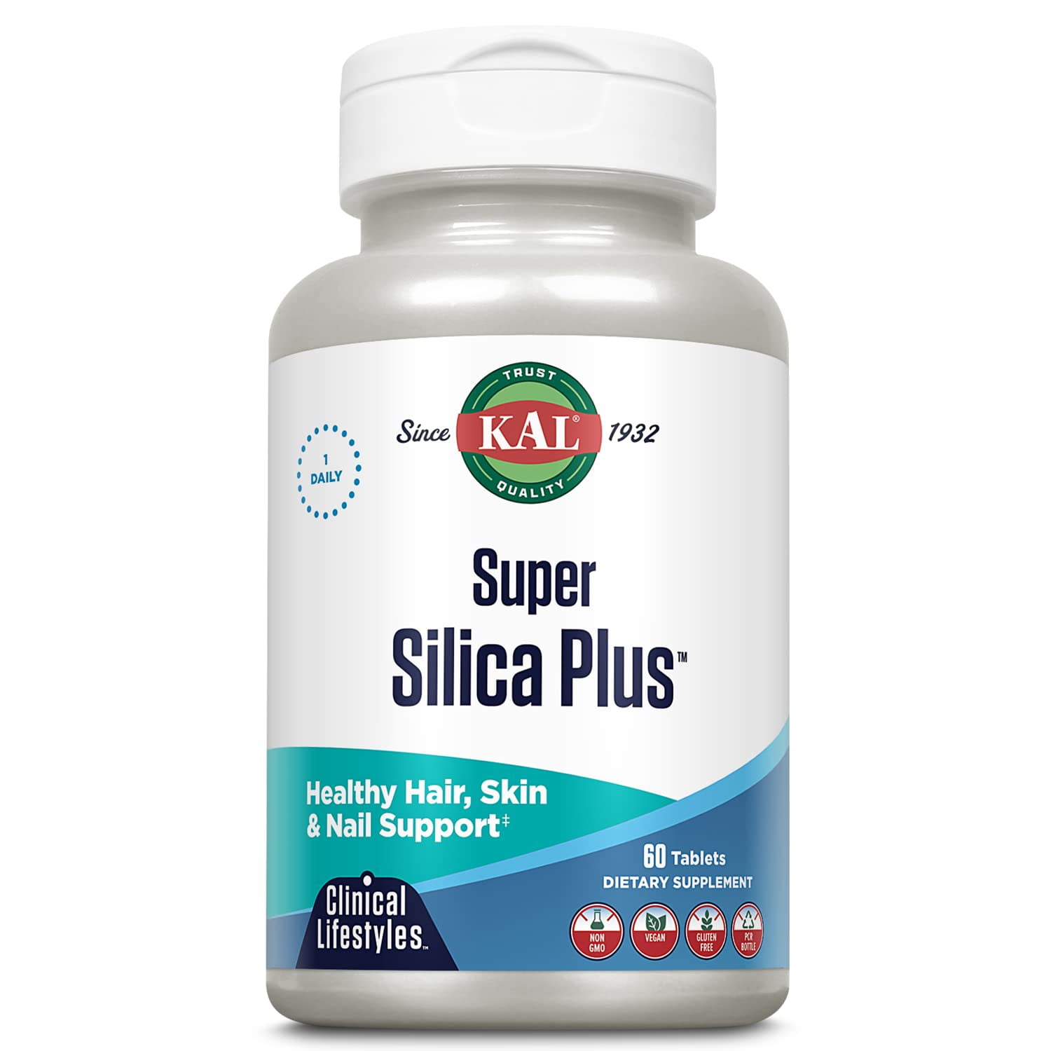 Suplemento Kal Super Silica Plus 60 comprimidos | Walmart en línea
