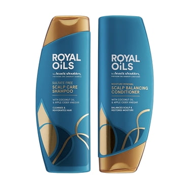 Royal Oils by Head & Shoulders Sulfate Free Scalp Care Shampoo and ...
