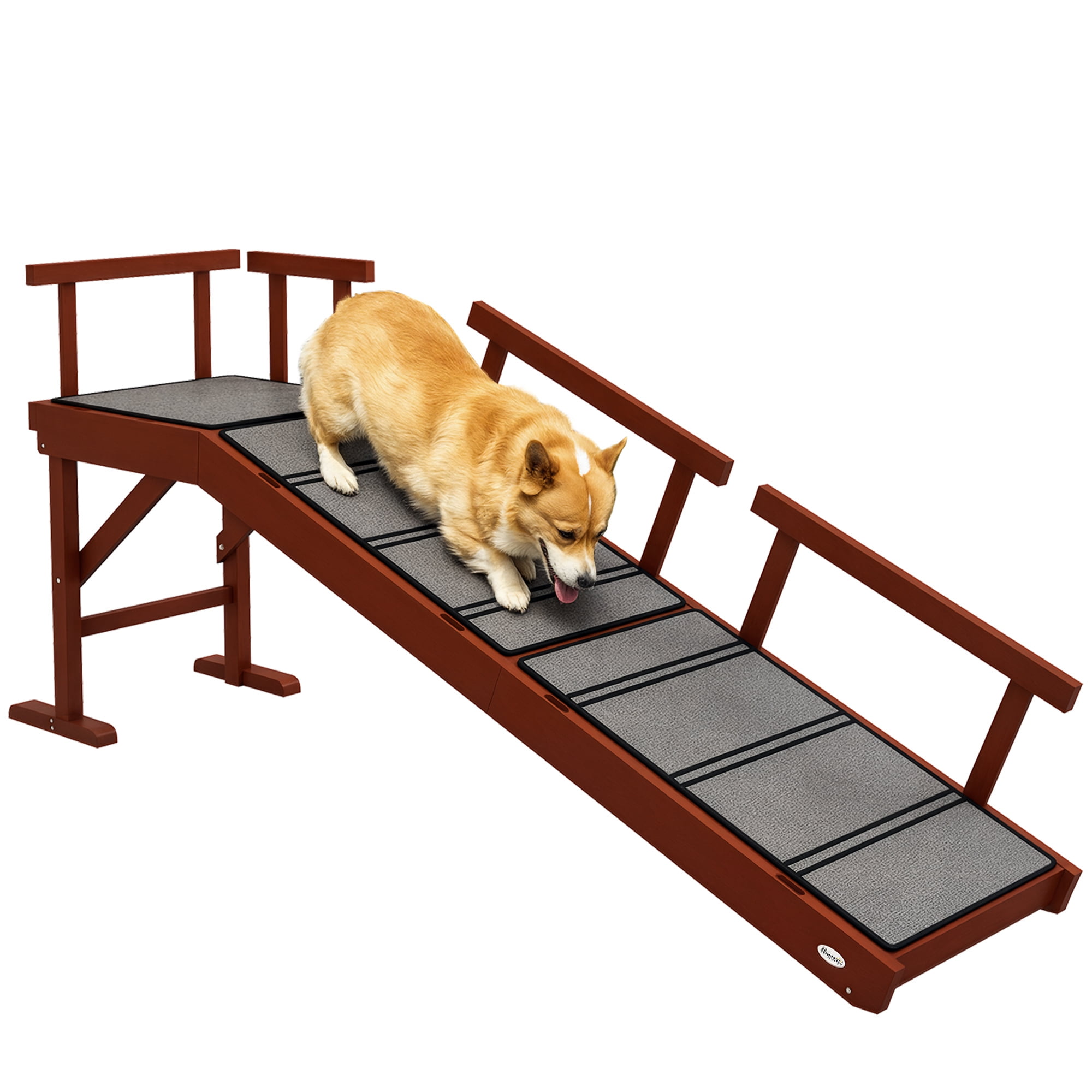 Click here for Pawhut Wooden Dog Ramp For Large Dogs  60 Long Pet... prices