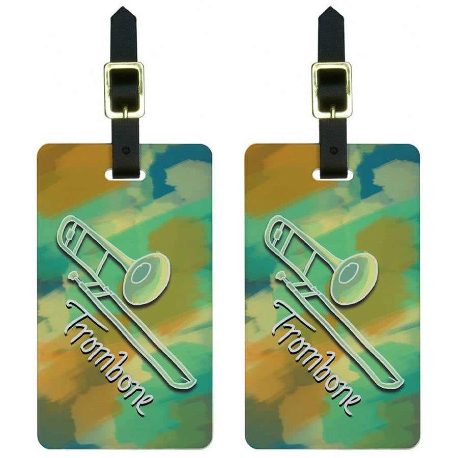 Graphics and More - Trombone Musical Instrument Music Brass Luggage ...