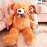 IKASA Giant Teddy Bear Stuffed Animal Plush Toy,Large Jumbo 70" Brown ...