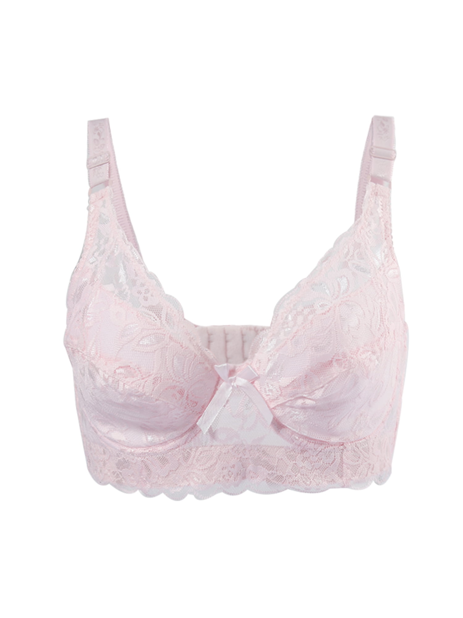 INSPIRE CHIC Women Full Cup Bras Breathable Comfort Floral Lace Full ...