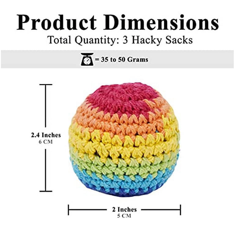Hacky Sack Bulk Peruvian Arts Hacky Sack Assorted Color- Set Of 6 Pack ...