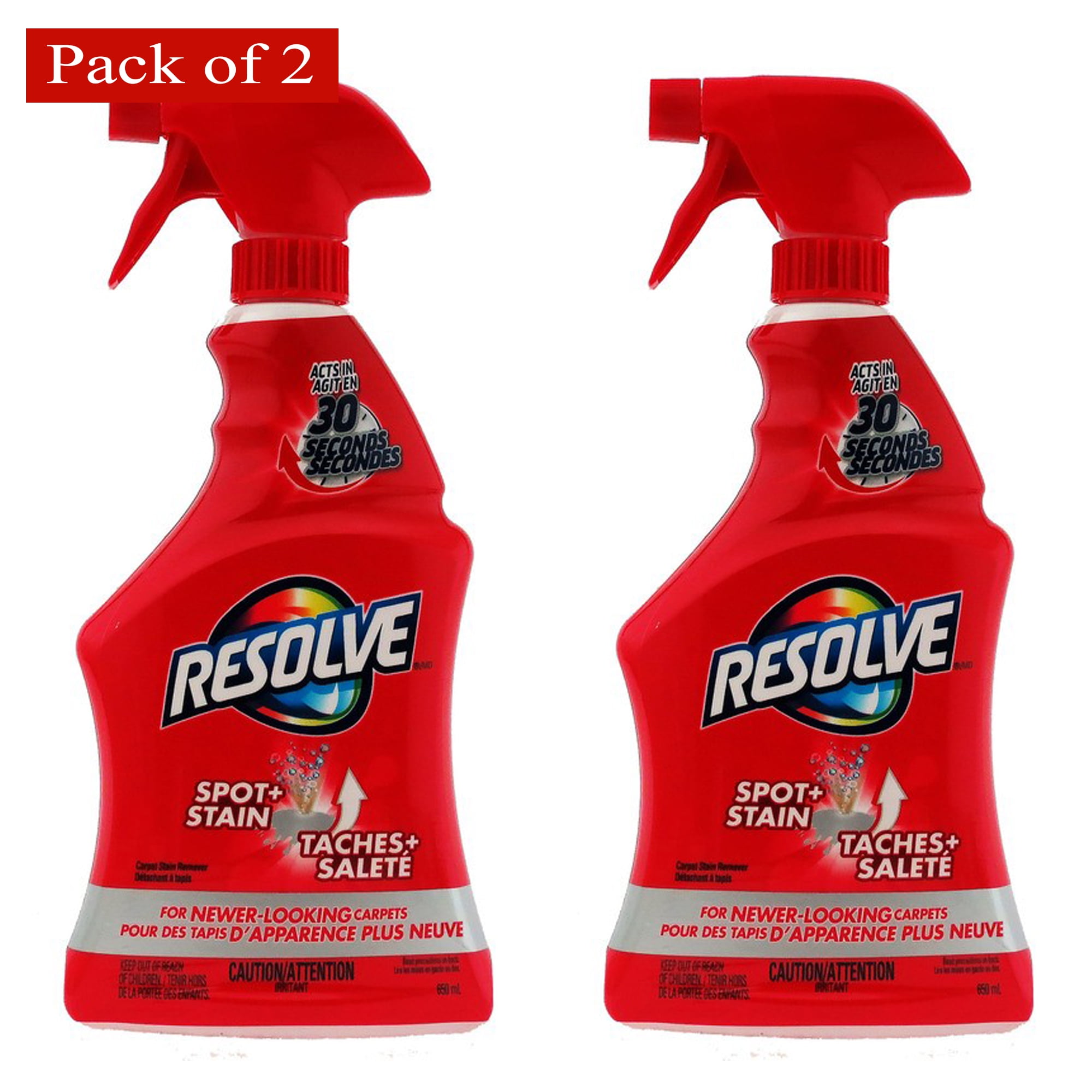 Click here for Resolve Carpet Spot Stain Cleaner 650ml (Pack Of 2... prices
