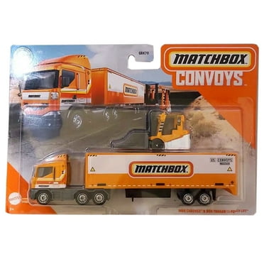 Matchbox Convoys Metal Vehicle - MBX CABOVER & BOX TRAILER w/ POWER ...