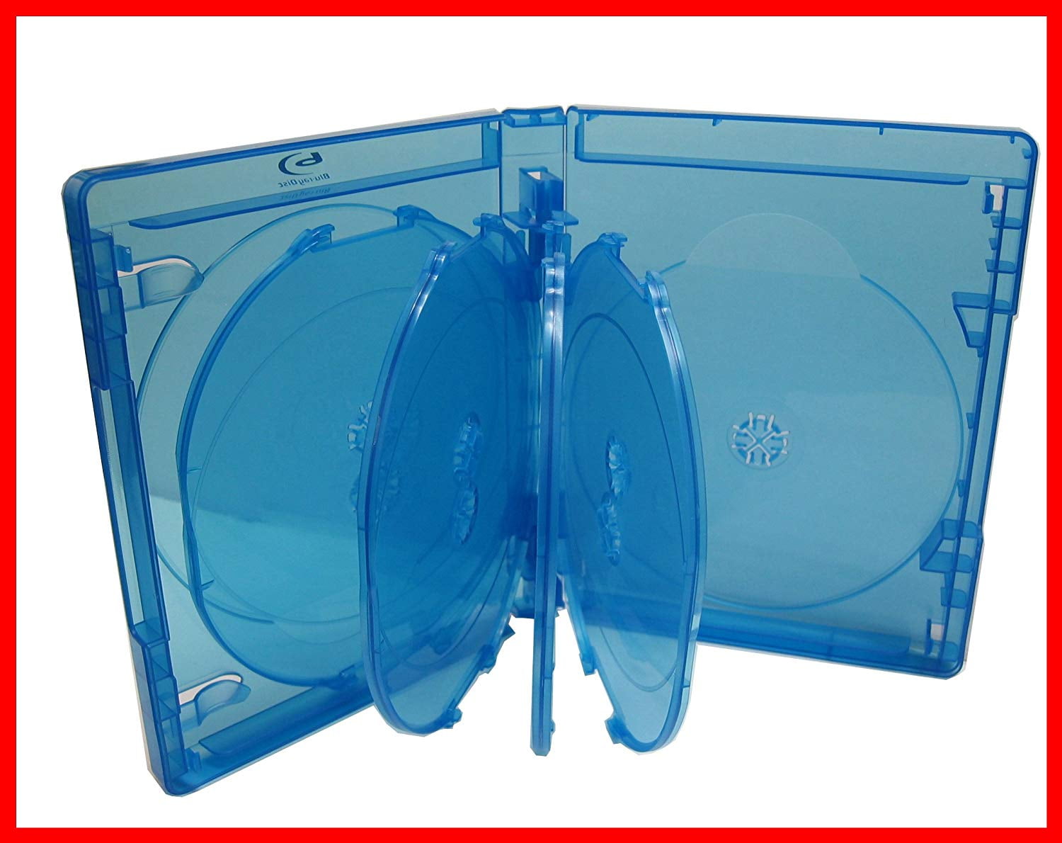 2 Pk Blu-ray Multi Case 9 Tray (Holds 9 Discs) Viva Elite (Pack of 2 ...