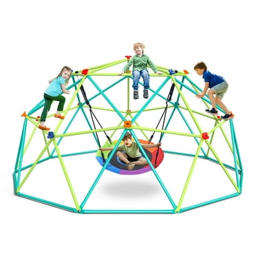 Lifetime Kid's Outdoor Backyard Climber Playset with Slide, Playground ...