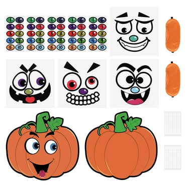 Silly Pin The Nose On The Pumpkin Game - Party Favors - 1 Piece ...