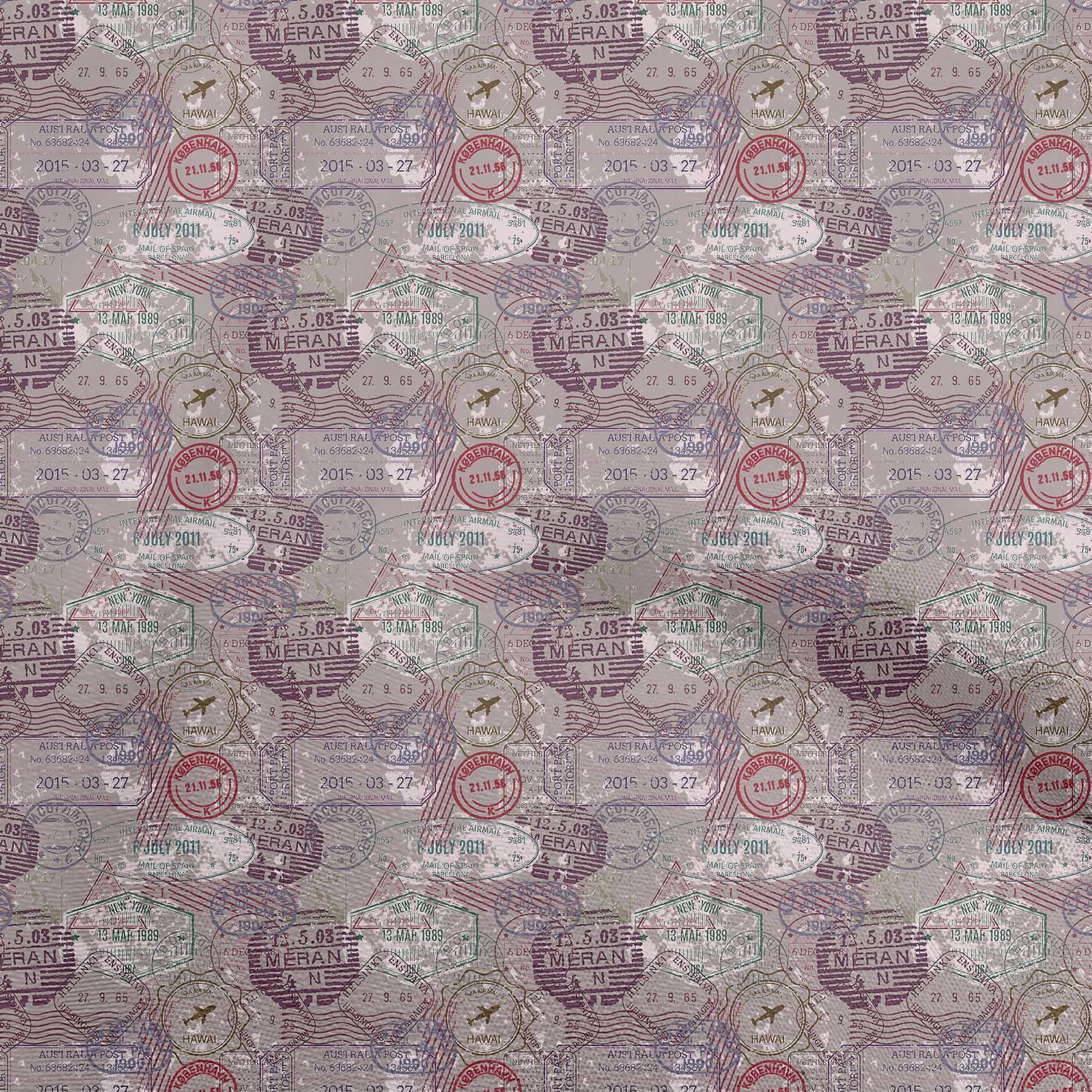 oneOone Polyester Spandex Dusty Gray Fabric Travel Diy Clothing ...