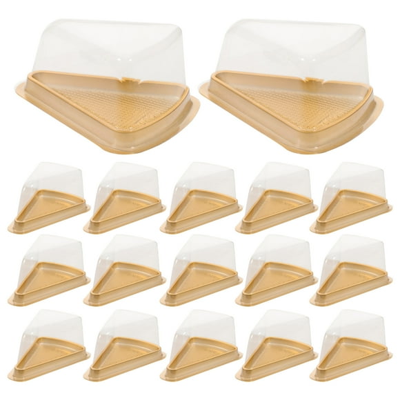 Individual Pie Slice Containers