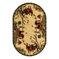 Unique Loom Barnyard Collection Area Rug - Farm (3' 3" x 5' 3" Oval ...