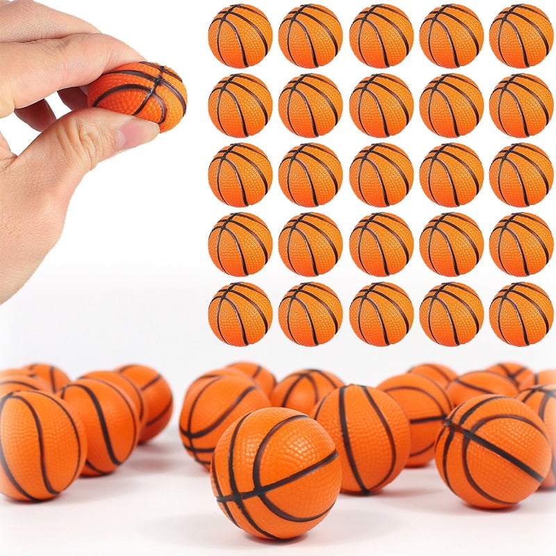 Mini Basketball Party Favors Squishy Mini Stress Ball Basketball Sports ...