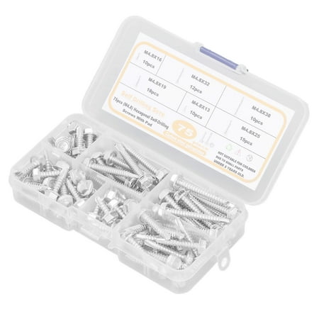 Carbon Steel Self Drilling Screws, M4.8 Wear Resistant Sheet Metal ...