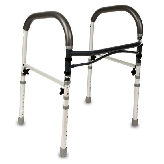 GF Health Lumex Versaframe Toilet Safety Rail, Adjustable Height & Width - Walmart.com