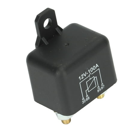 Starter Relay, High Starting Power 4 Pin Starter Relay With Binding ...