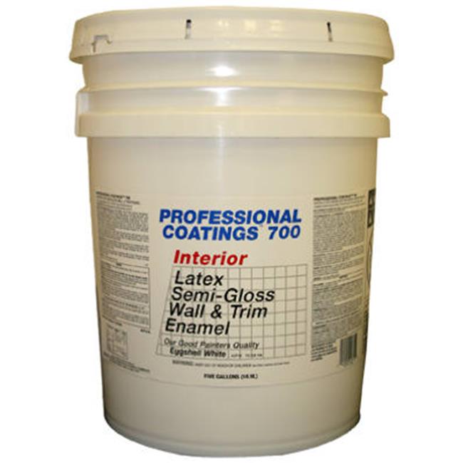 True Value Mfg Company ACP14-5G PCG 5 gal. White Semi Gloss Paint ...