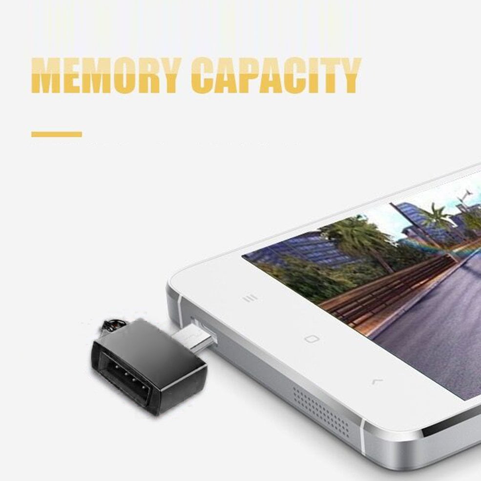 1Pc Quality Ultra Potable Metal USB 2.0 Micro USB OTG Adapter for ...