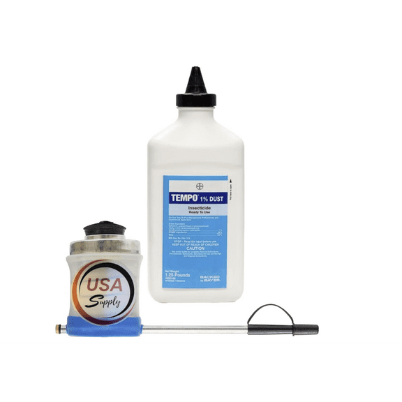 Bayer Tempo 1% Dust Insecticide, 1.25 lbs, Pyrethroid Residual for ...