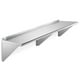GRIDMANN 12" x 72" NSF Stainless Steel Kitchen Wall Mount Shelf w ...